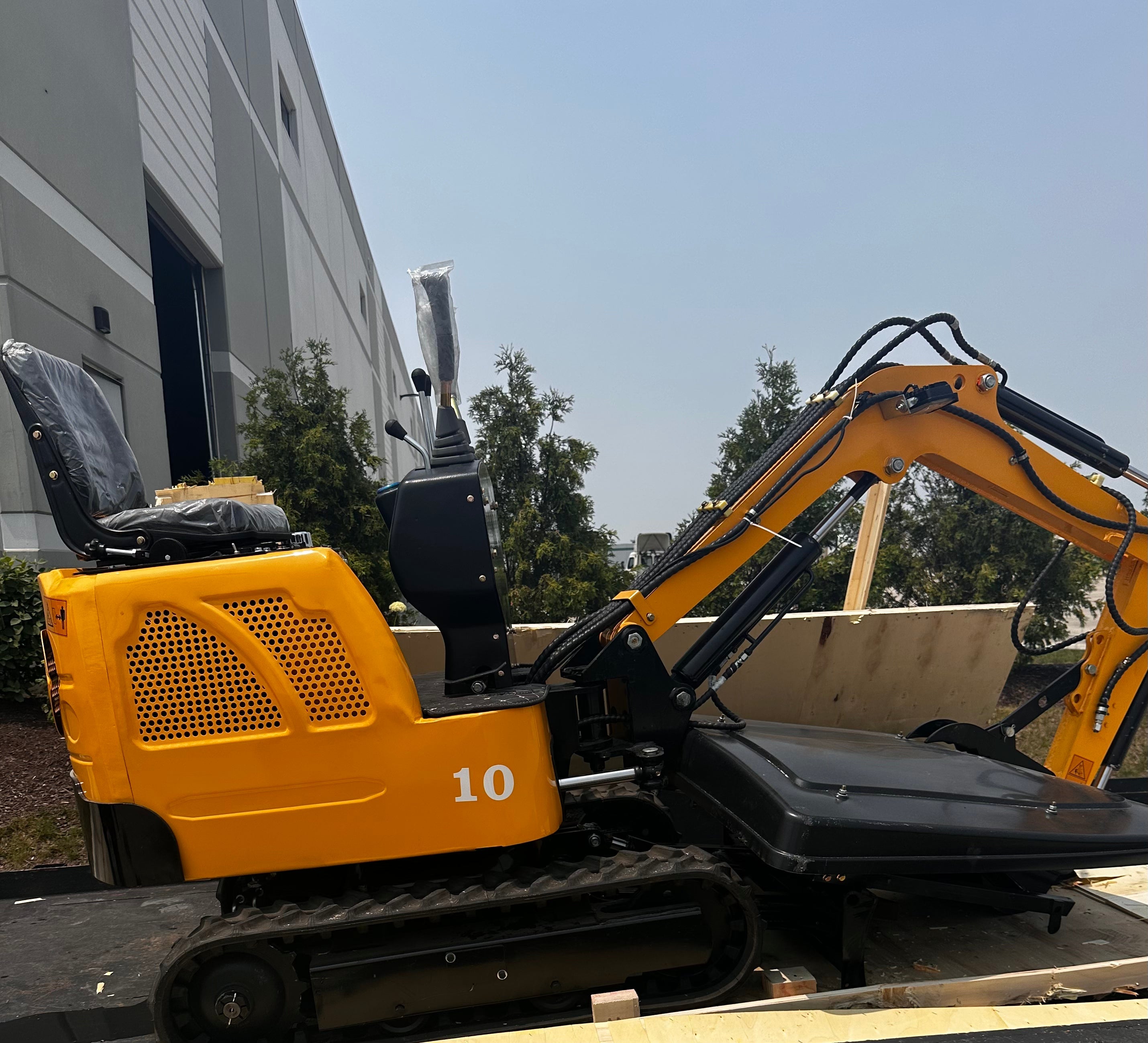 Mini Excavator Rental – Belle & Brothers Lawn Service